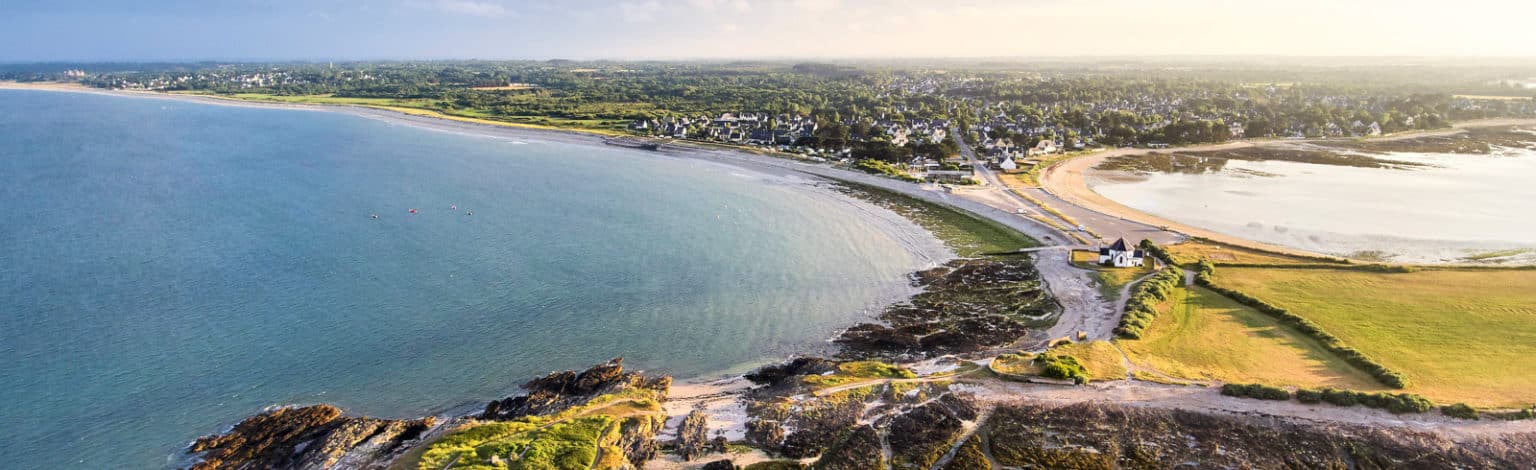 Presqu'île de Rhuys dans le golfe du Morbihan