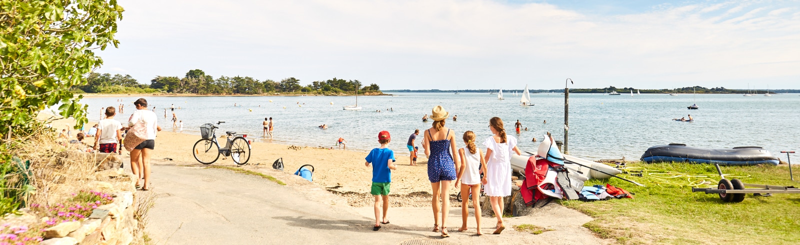 Locations de gîtes avec piscine dans le Golfe du Morbihan